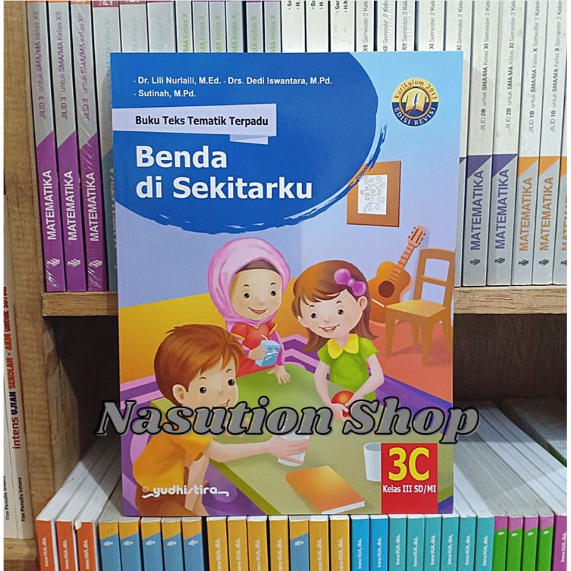 Jual Buku Tematik Terpadu 3A 3B 3C 3D 3E 3F 3G 3H Yudhistira Kelas 3 SD K13 Revisi Original ...