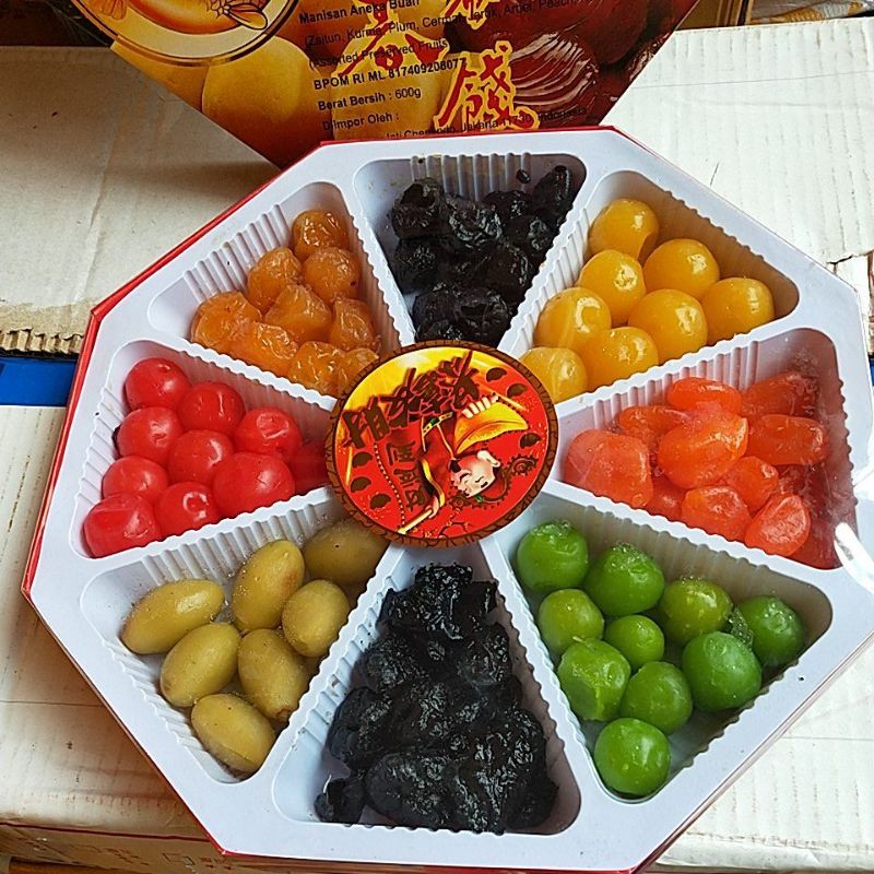 Jual Manisan Aneka Rasa Buah Pak Cen Tang Candy / Permen Aneka Rasa ...