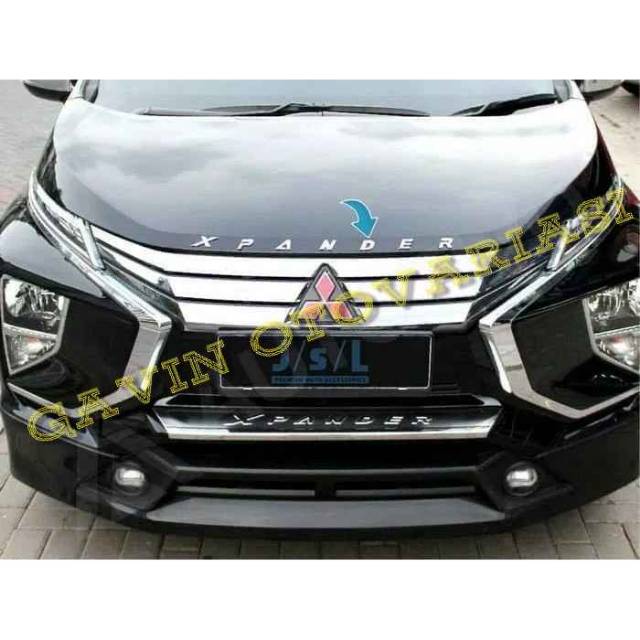 Jual Emblem Tulisan Huruf XPANDER Engine Hood Kap Mesin OEM Product ...