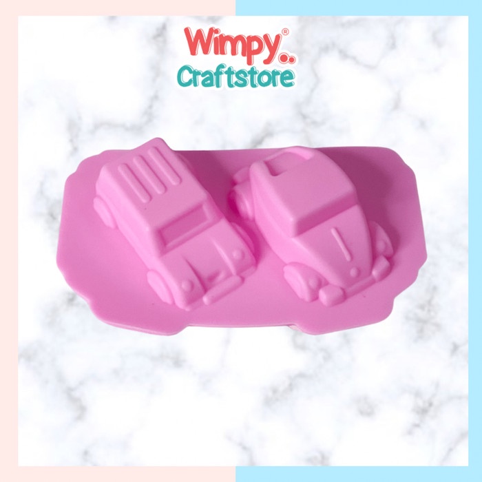 Jual Wimpy Cetakan Mobil Fondant Lilin Candle Wax Sabun Pudding Coklat ...
