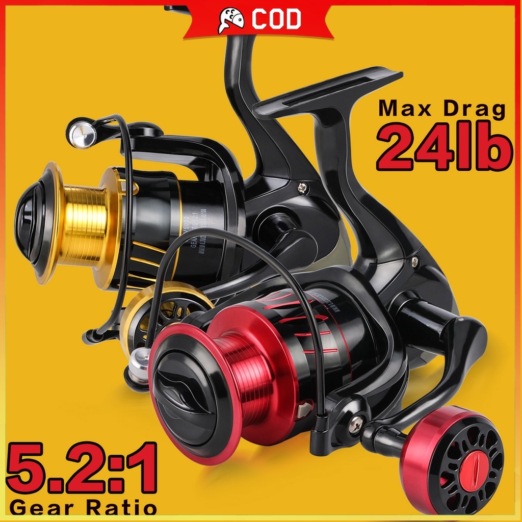 Jual Sougayilang Reel Pancing 1000-5000 Ukuran Reel Pancing 5.2: 1 ...