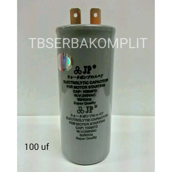 Jual Kapasitor 100 MFD 250V AC Motor Starting Capacitor 100uf 250Vac 100 uf 100mfd 250 V AC ...