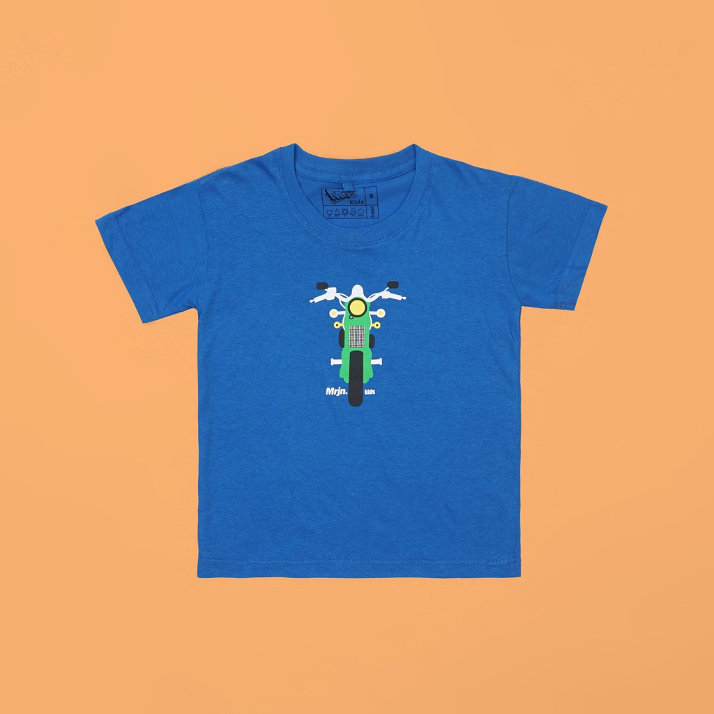 Jual Mrjn Kids Blue Tees (Unisex) | Shopee Indonesia