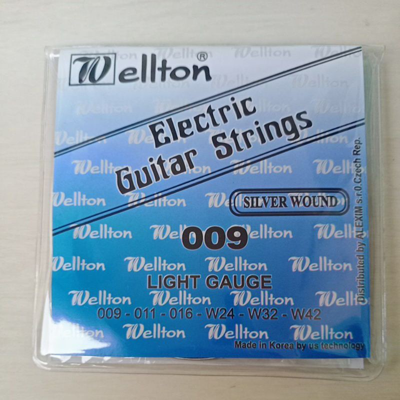 Jual senar gitar welton original korea satu set | Shopee Indonesia