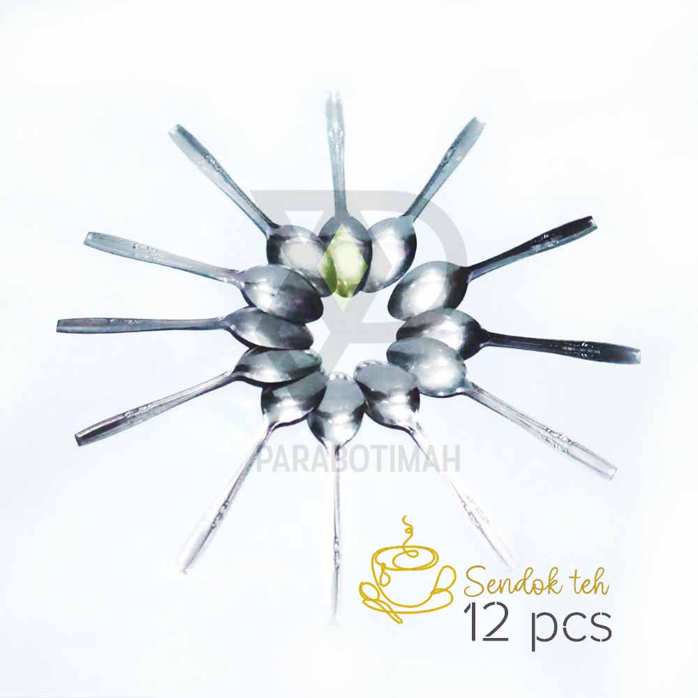 Jual SENDOK TEH SENDOK KECIL SENDOK STAINLESS MURAH 1 LUSIN ready stock ...