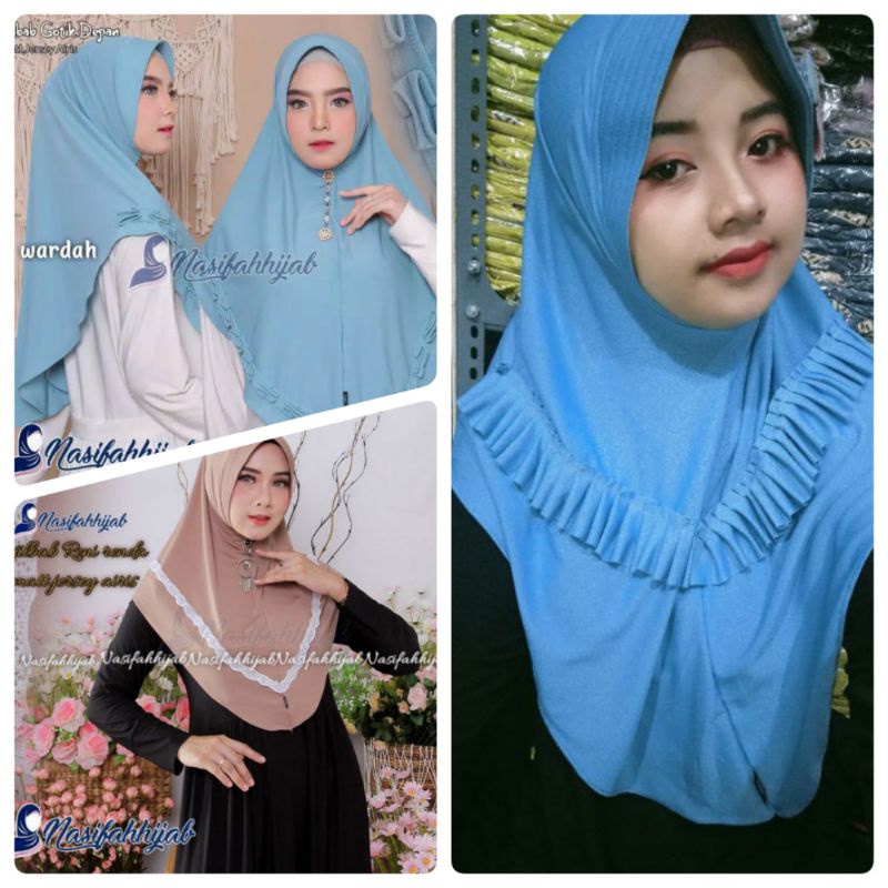 Jual Paket Jilbab 50Rb/3 3 MODEL pilih warna d catatan random model ...