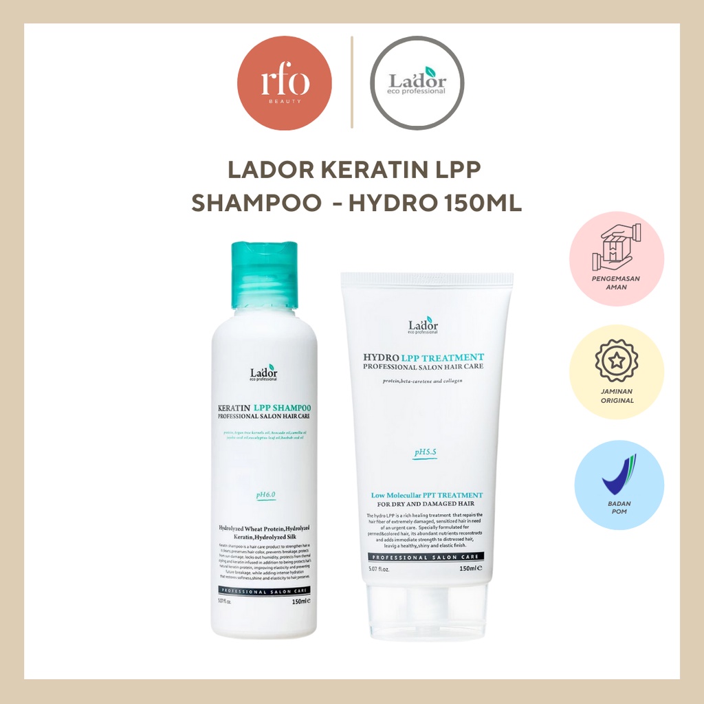 Jual Lador Keratin LPP Shampoo - Hydro 150ml | Shopee Indonesia