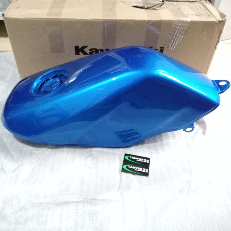Jual TANGKI NINJA R SS BIRU ORIGINAL KAWASAKI KODE 20D | Shopee Indonesia