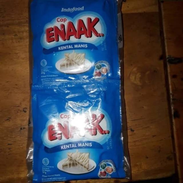 Jual Indofood Cap Enaak Susu Kental Manis Isi 6 Sachet | Shopee Indonesia