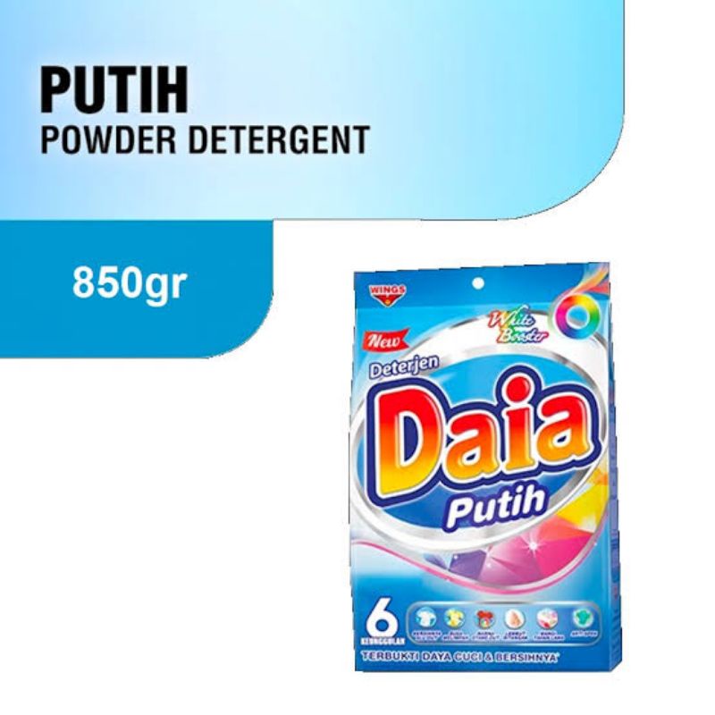 Jual Daia Putih Deterjen Bubuk 800g | Shopee Indonesia