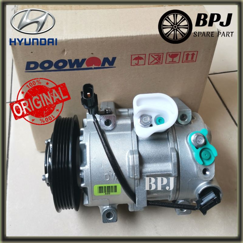 Jual Compressor Kompresor AC All New Hyundai i20 Kia Rio Grand Avega ...