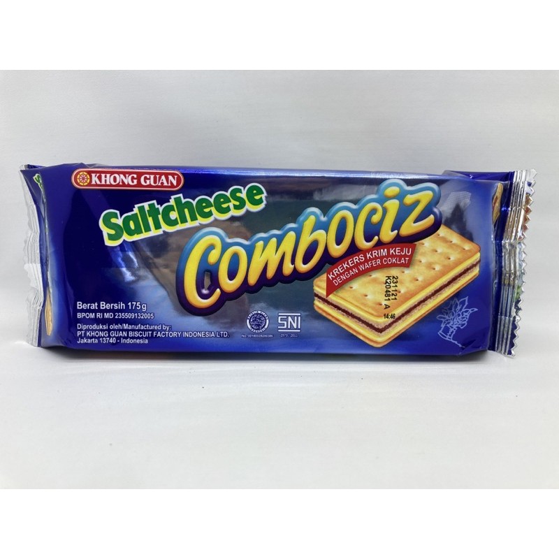 Jual Khong Guan SALTCHEESE COMBOCIZ 175g | Shopee Indonesia