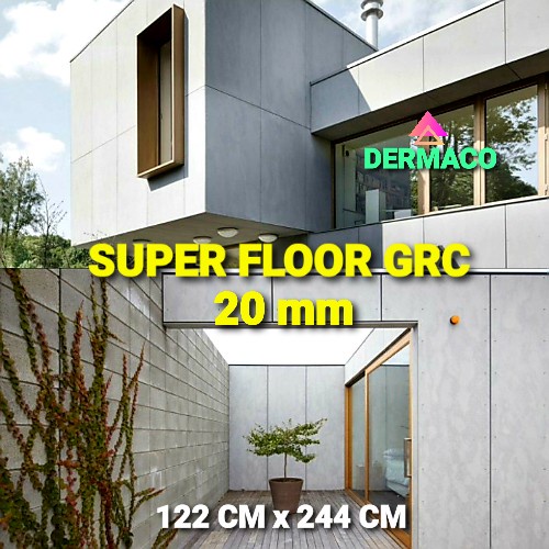 Jual SUPER FLOOR GRC 20 mm / LANTAI GRC 122 CM x 244 CM / SUPER PANEL ...