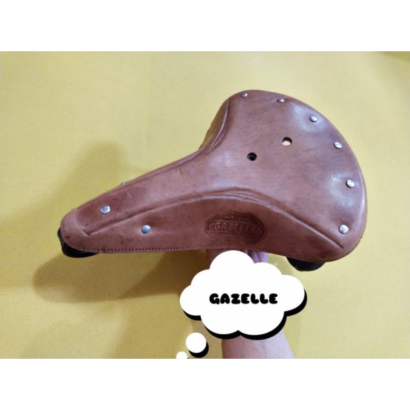 Jual SADEL GELUNG ONTHEL - SADEL KULIT SEPEDA ONTEL - SADEL GANDUL ...