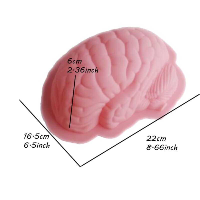 Jual Scary Zombie Brain Jello Gelatin Mold For Zombie Food Halloween ...