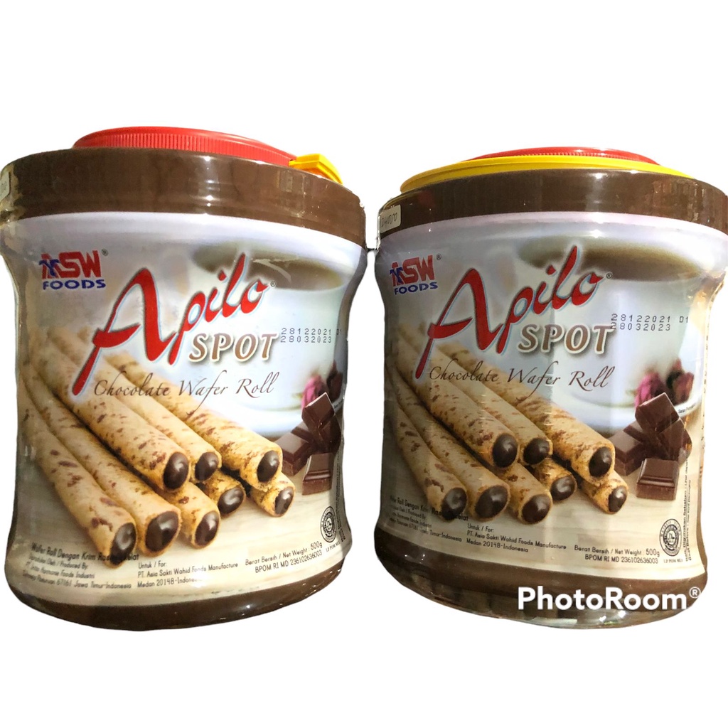 Jual Apilo Wafer Roll Strawberry & Chocolate | Shopee Indonesia