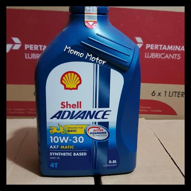 Jual Oli Shell Matic Ax7 10W30 0,8Ltr | Shopee Indonesia