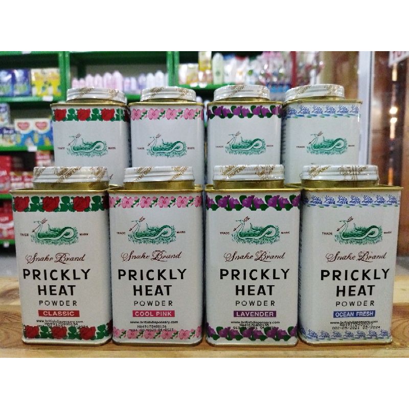 Jual SNAKE BRAND PRICKY HEAT POWDER BEDAK BIANG KERINGAT 150g/300g ...