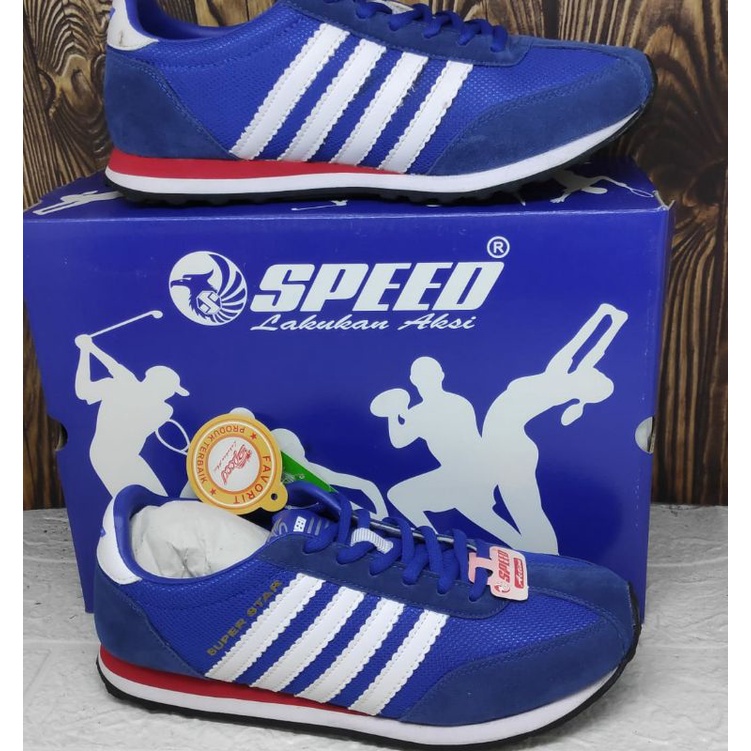Jual SEPATU SPEED SUPER STAR RUNNING 38-43 harga OBRAL bandrol 199900 ...