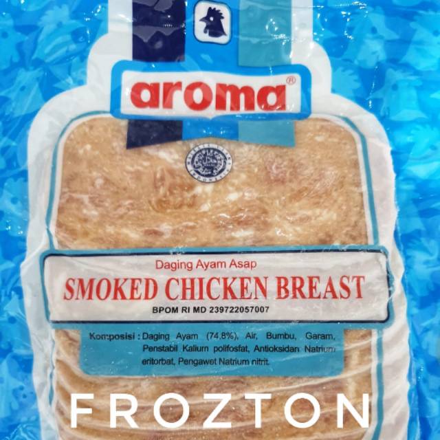 Jual Smoked Chicken Breast Aroma (250 gr) ham sosis bacon ayam | Shopee ...