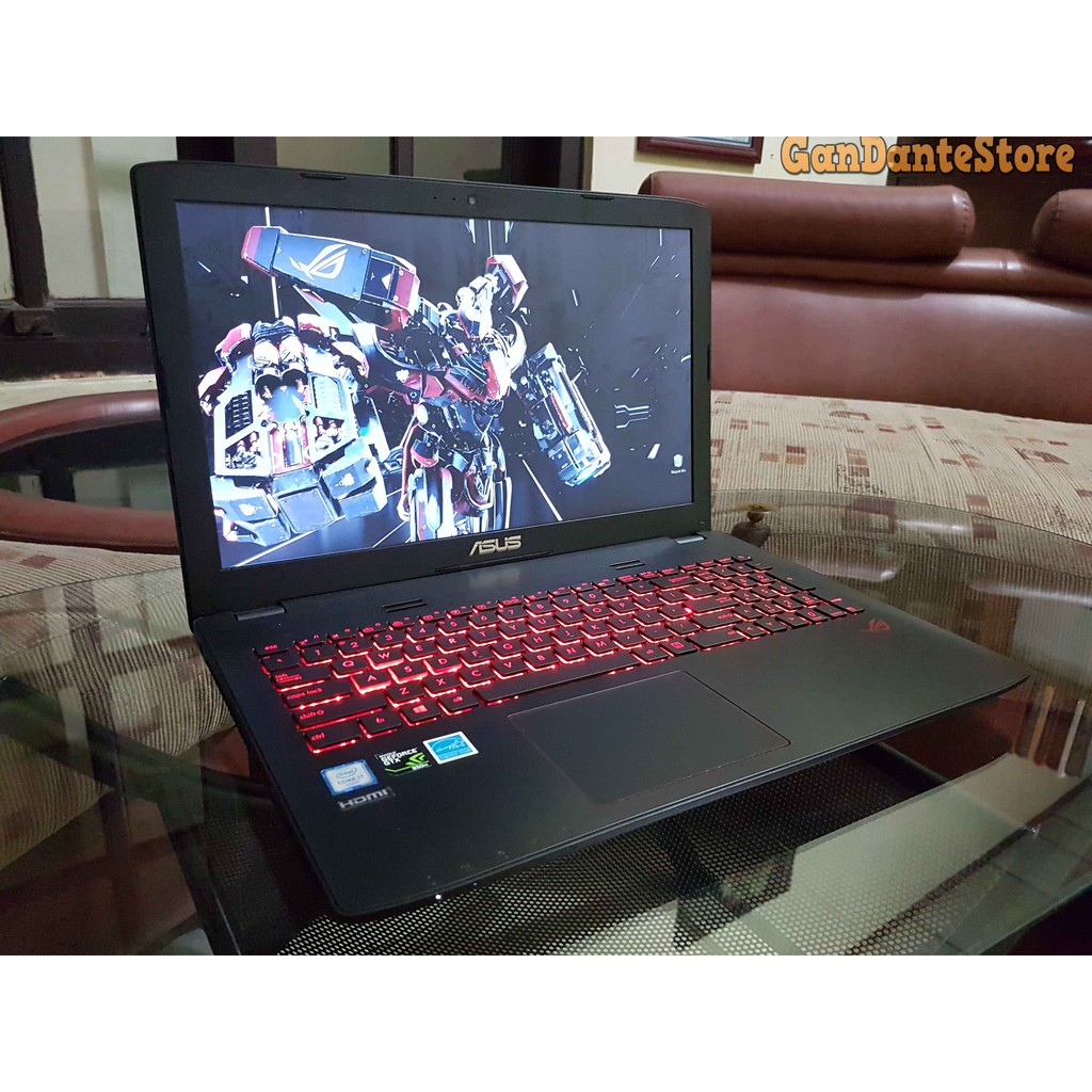 Jual ASUS ROG GL552VX Slim Desain Gaming i7 Edition with GTX 950M 12 GB ...