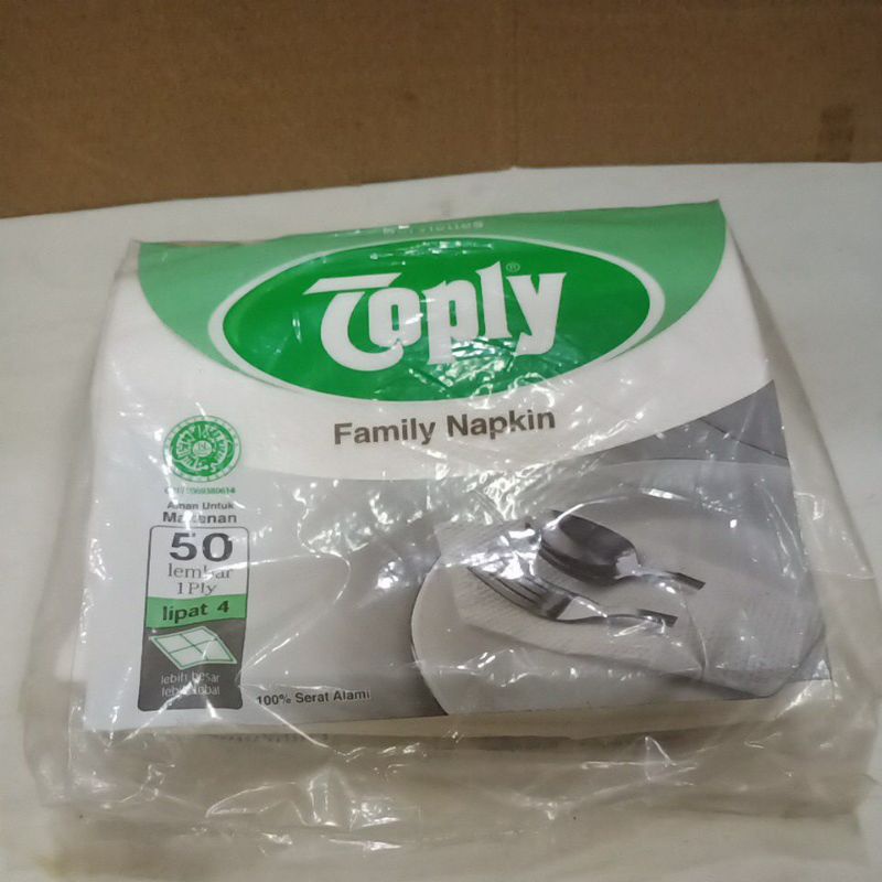 Jual Napkin Tissue Belah Tisu Toply | Shopee Indonesia