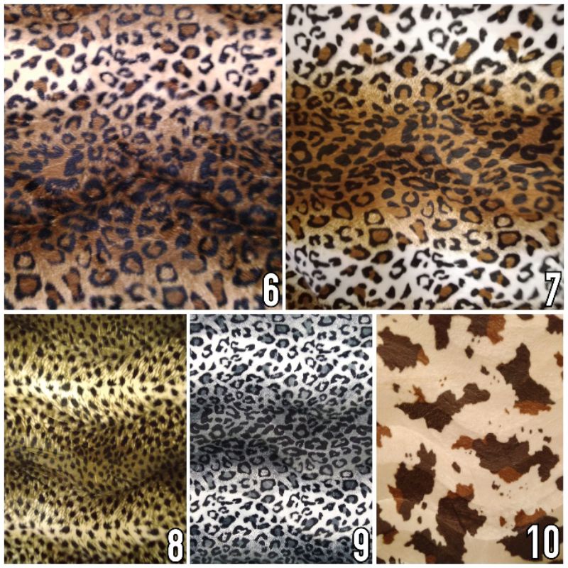 Jual Kain Bulu Beludru Motif Bulu Hewan / Bulu Macan - Animalia ...
