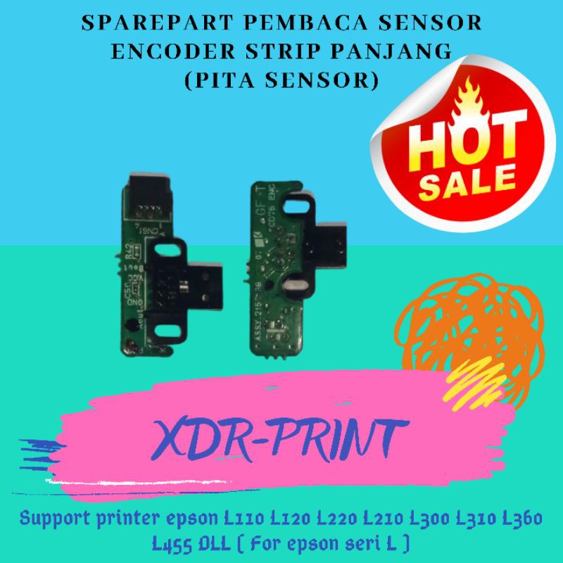 Jual Sensor pembaca encoder strip panjang printer epson L120 L210 L220 ...
