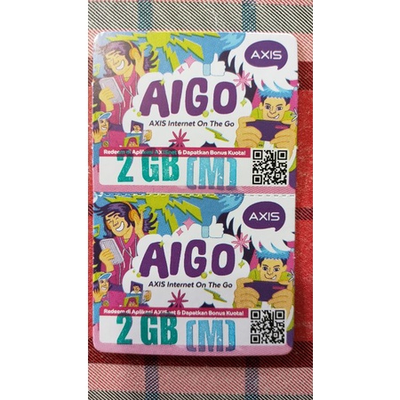 Jual Voucher Axis AIGO Mini 2GB 5hari | Shopee Indonesia