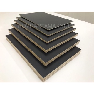 Jual Multiplek Melamin Hitam 3mm Custom Harga /cm2. Custom Plywood 3mm ...