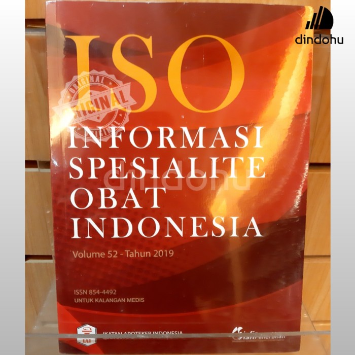 Jual Farmasi-Buku- Iso Informasi Spesialite Obat Indonesia -Buku ...