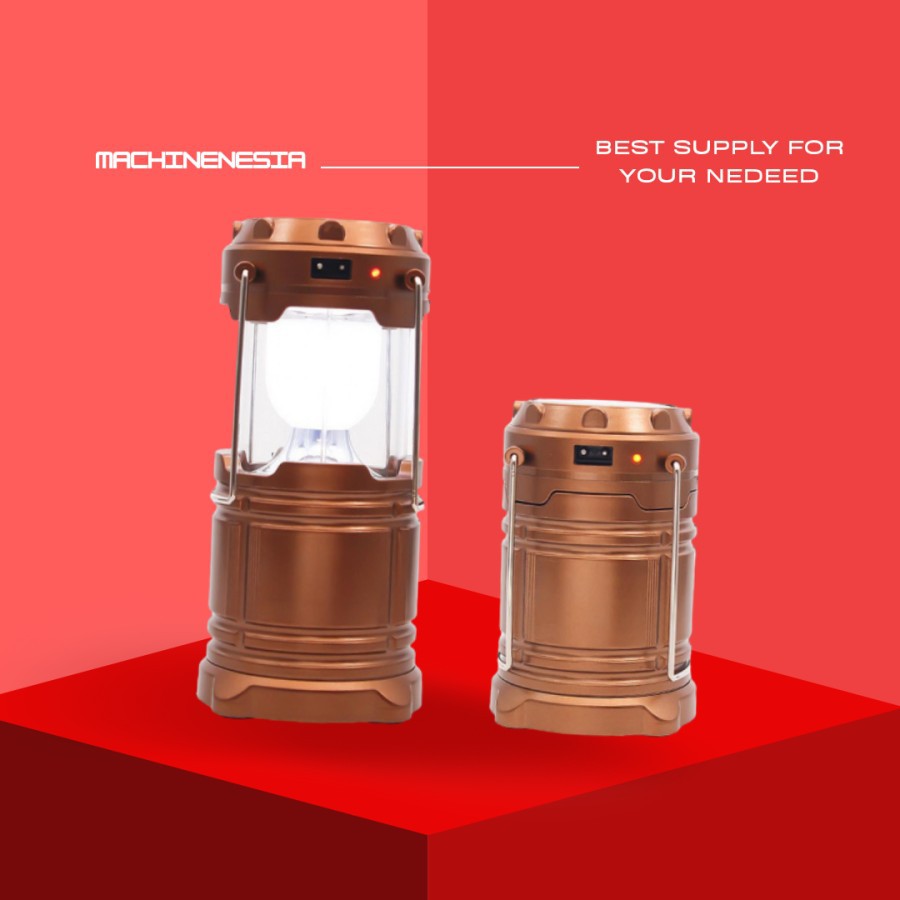 Jual LAMPU CAS EMERGENCY TENAGA SURYA SOLAR CELL LENTERA PORTABLE ...