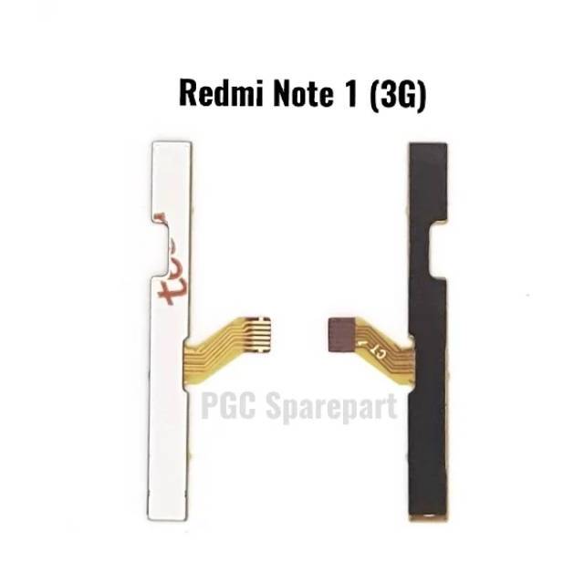 Jual ORI Flexible Connector Volume Power On Off Xiaomi Redmi Note 1 3G ...
