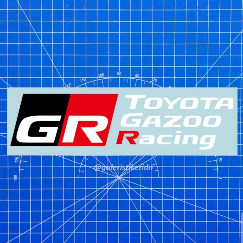 Jual Stiker Mobil TOYOTA GAZOO RACING STIKER CUTTING | Shopee Indonesia