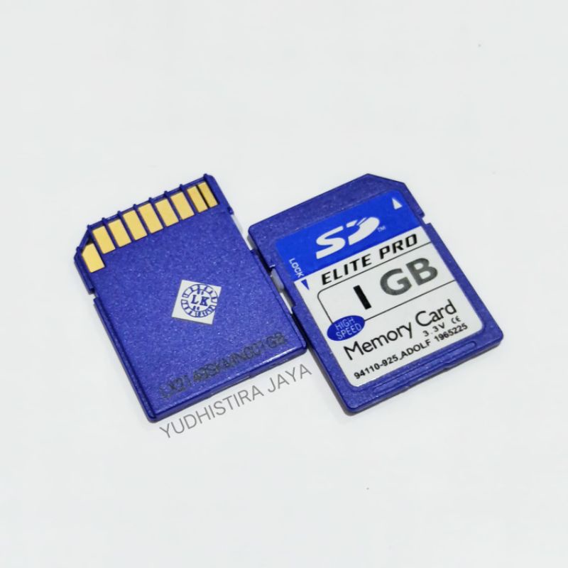 Jual Memory card SD 1GB ORIGINAL 100% for Camera digital handycam ...