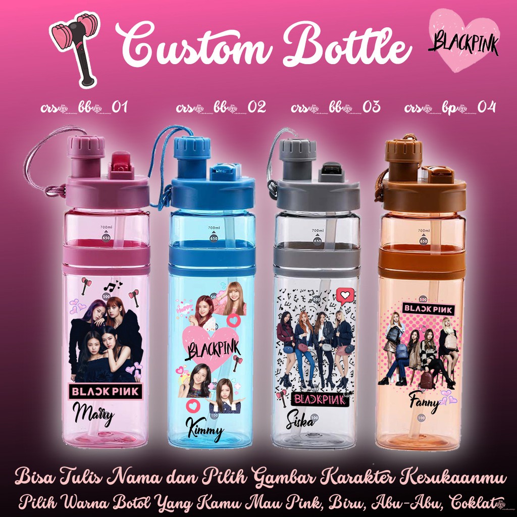 Jual BOTOL MINUM CUSTOM 2in1 700 ML DESAIN BT21 KARTUN KOREA BTS (DESAIN SUKA SUKA) | Shopee ...