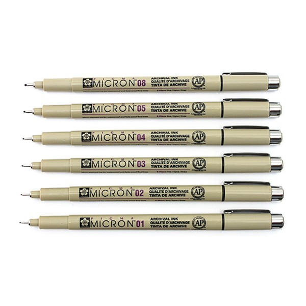 Jual Sakura Pigma Micron Drawing Pen & Brush Pen | Shopee Indonesia