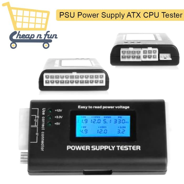 Jual PSU Power Supply ATX CPU Tester Digital LCD Display | Shopee Indonesia