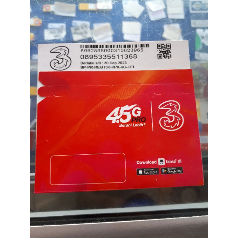 Jual Kartu perdana Three KPK | Shopee Indonesia