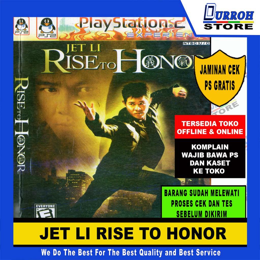 Jual JET LI RISE TO HONOR PS2 | Shopee Indonesia