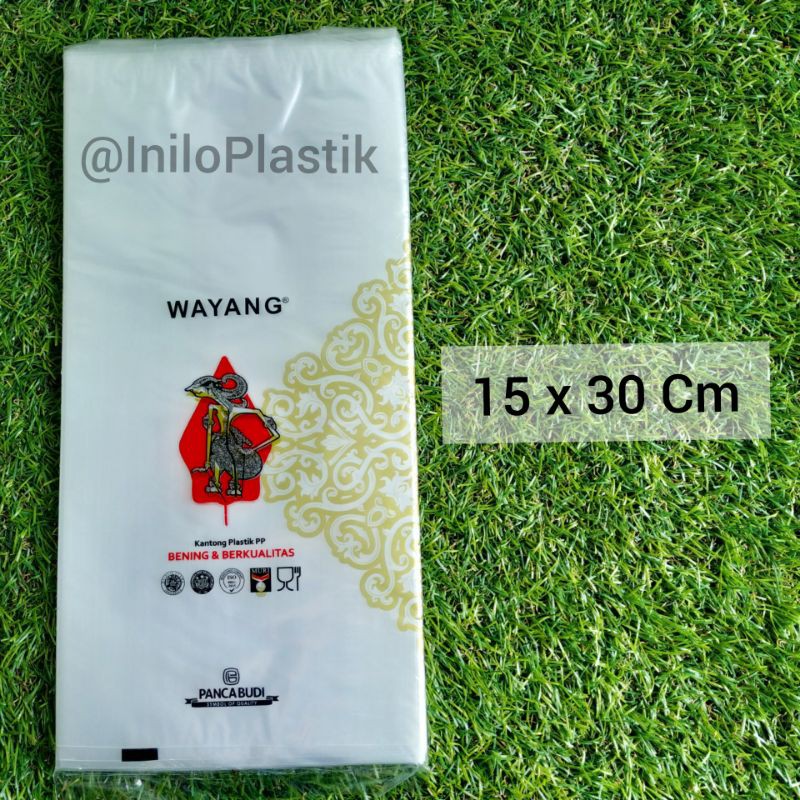 Jual Plastik PP Wayang 15x30 Cm / Plastik Bening PP 1 KG | Shopee Indonesia