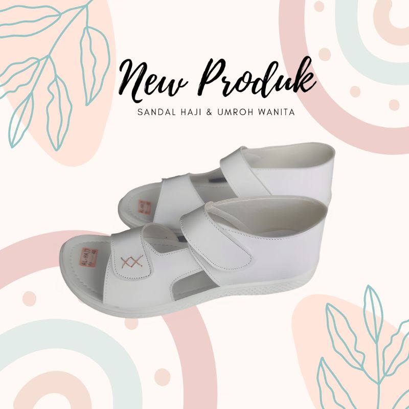 Jual Sepatu Haji & Umroh Wanita Putih/Sepatu Umroh Wanita Putih AL ...