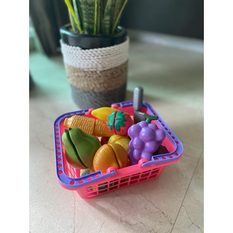 Jual ELC cut & play fruits and veggies | Shopee Indonesia
