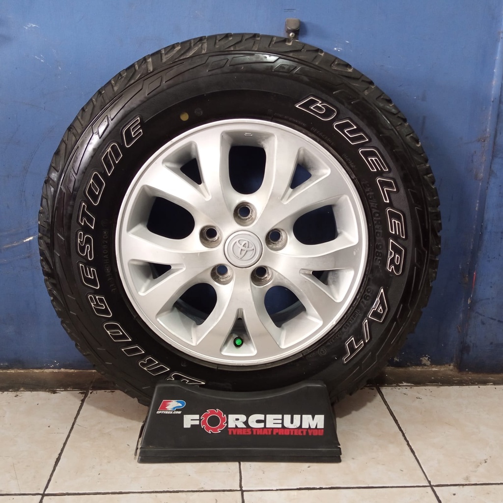 Jual velg seken std inova ring 15x5 pcd 5x114 seken bekas plus ban ...