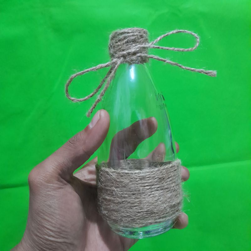 Jual Botol kaca Aesthetic untuk hiasan bejana atau vas bunga | Shopee ...