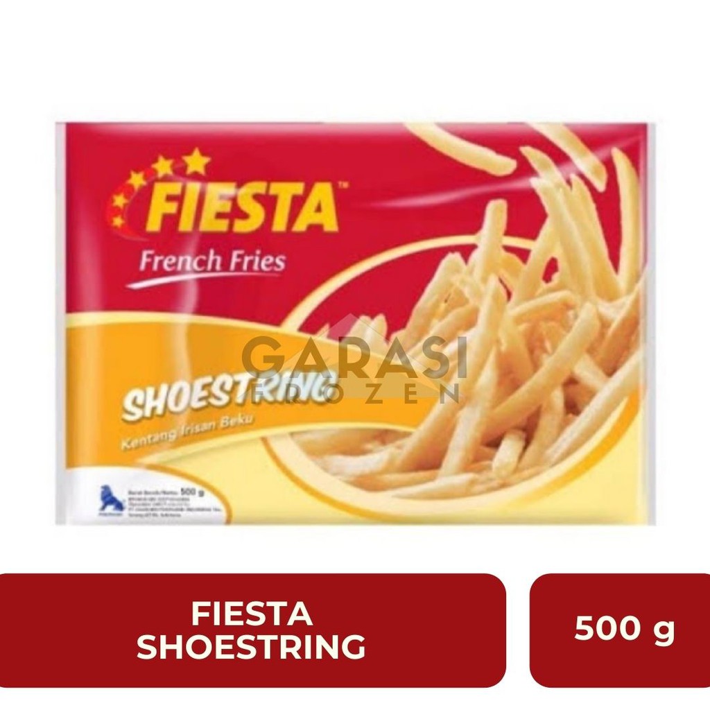 Jual FIESTA french fries shoestring 500 gr - frozen food | Shopee Indonesia
