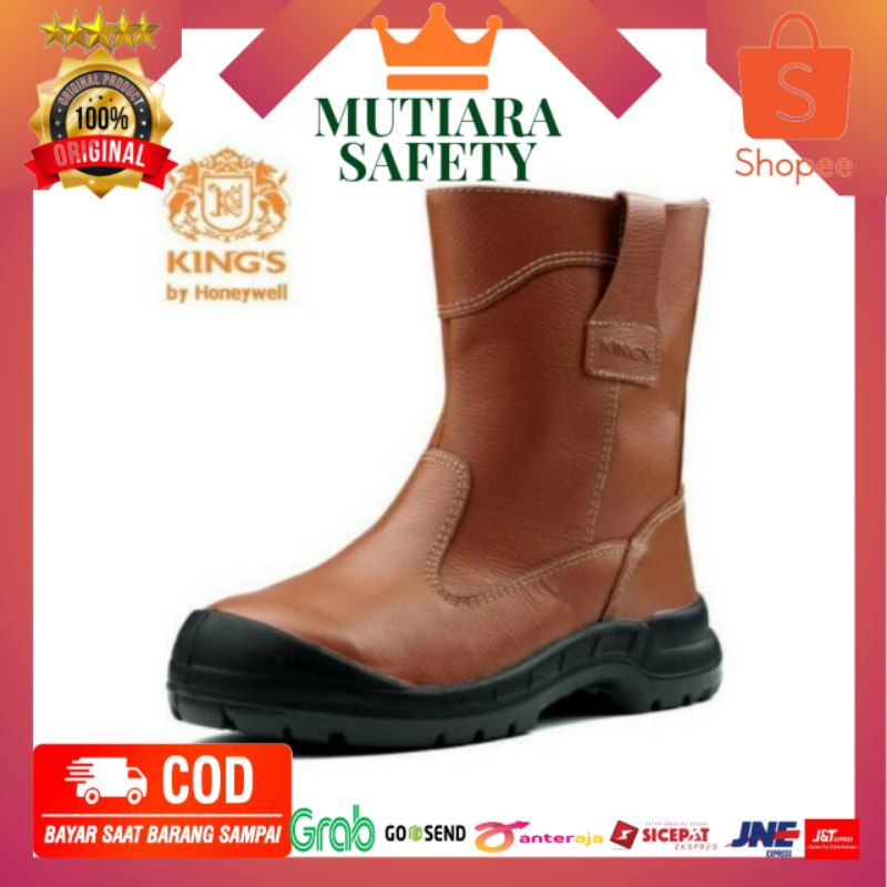 Jual SEPATU SAFETY KINGS TIPE KWD-805X COKLAT&HITAM ORIGINAL | Shopee ...