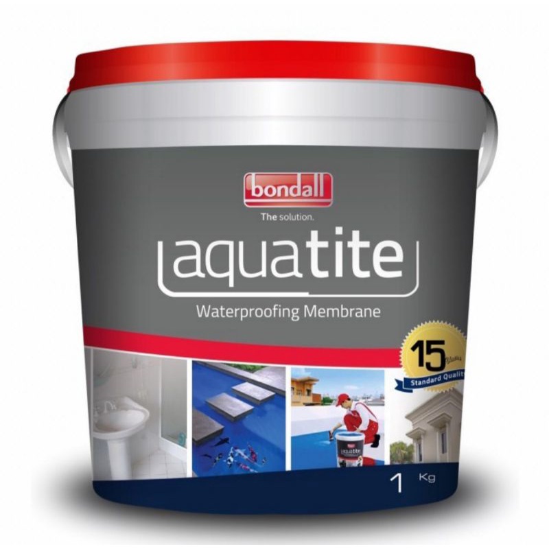 Jual Waterproofing membran BONDALL AQUATITE Cat Pelapis Anti Bocor 1Kg ...