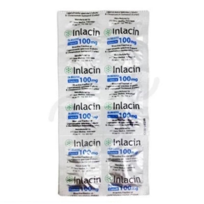 Jual Inlacin 100mg 1 strip isi 6 capsules | Shopee Indonesia