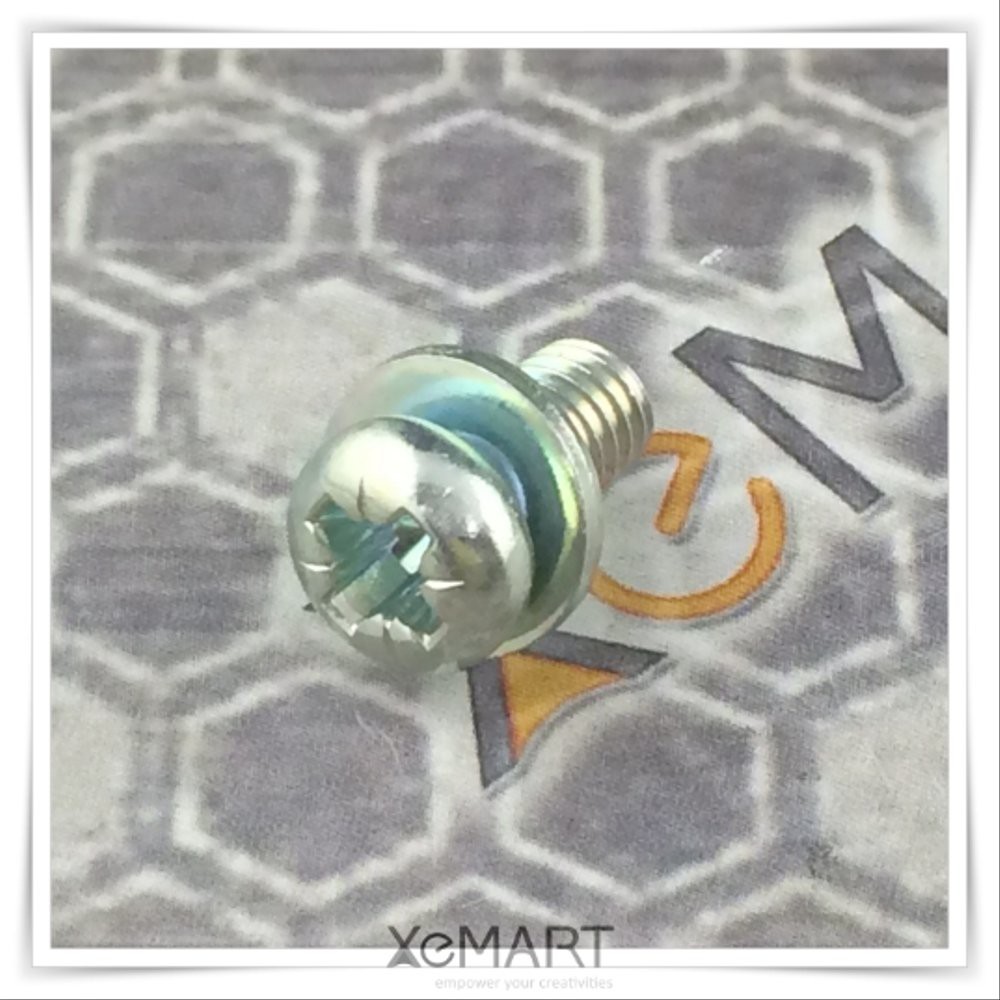 Jual Baut 5x10 Galvanized Bolt M5 Diameter 5x10mm Pan Head 5mm dengan ...